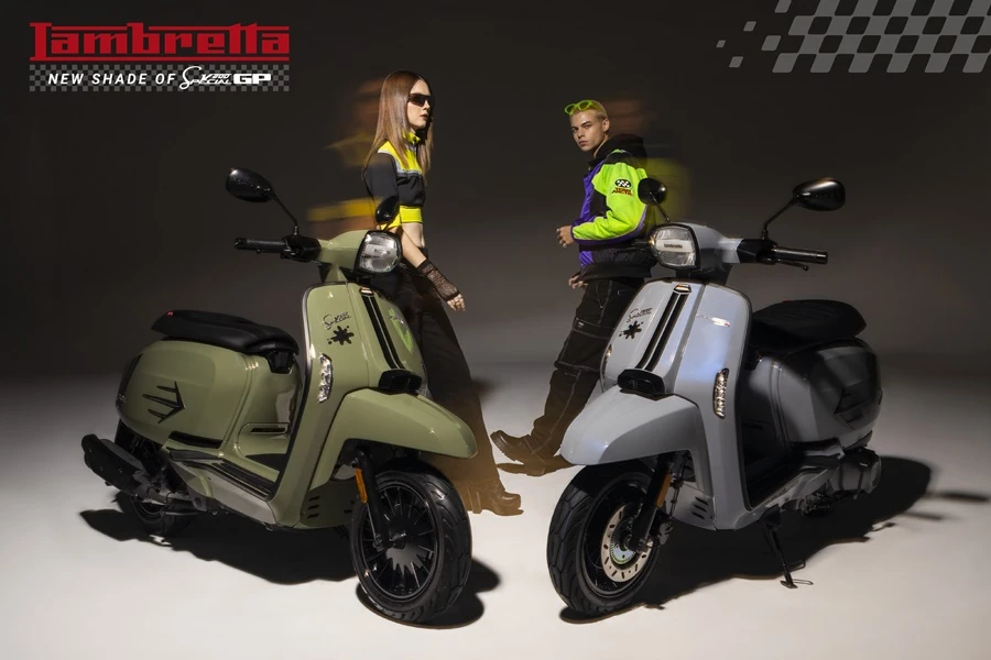 Lambretta เปิดตัวรุ่น V200 Gp รุ่นปี 2023 มากับ 2 เฉดสีใหม่ ใน Dna